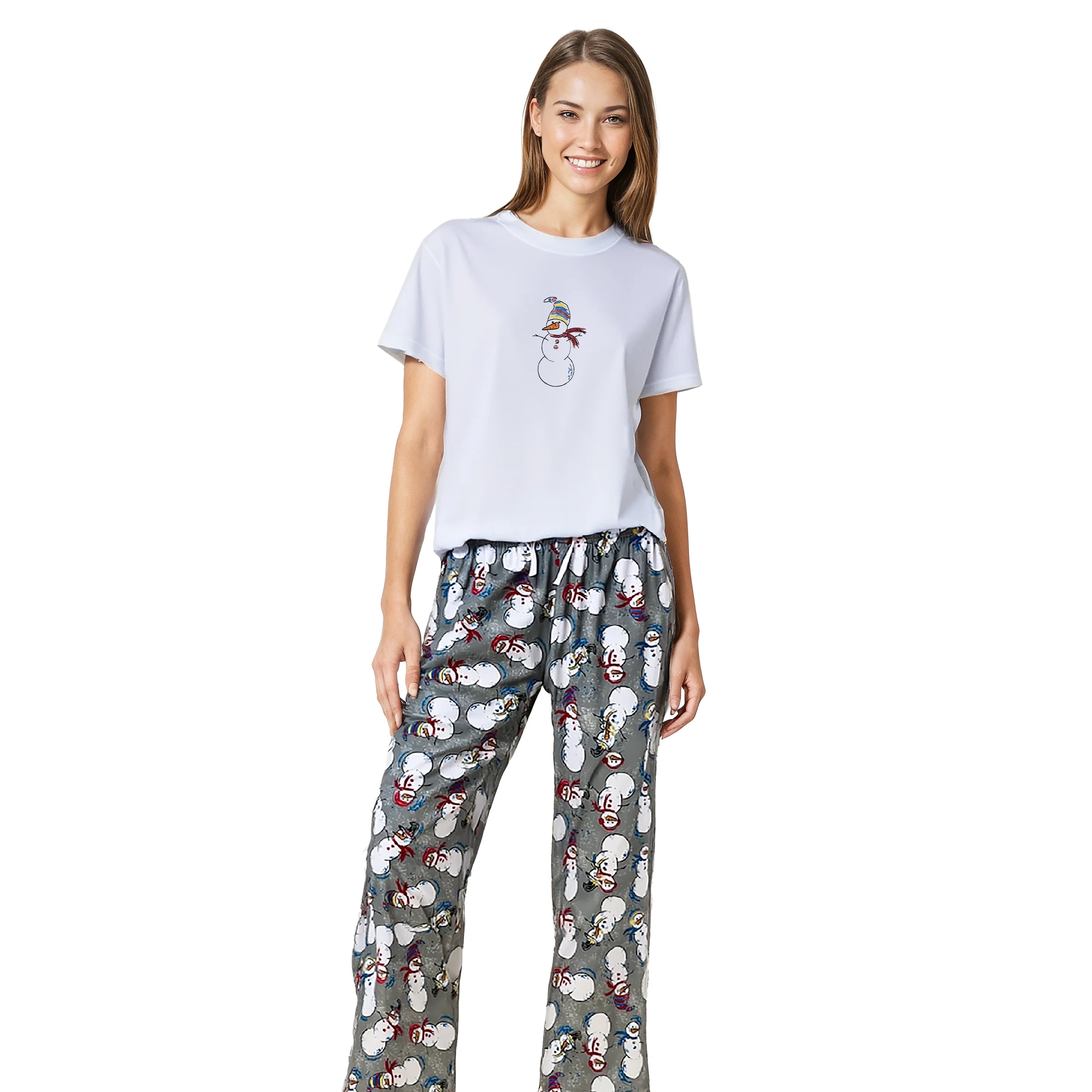 Lots of Snowmen Pants, by Mac & Belle® – Mccc Sportswear
